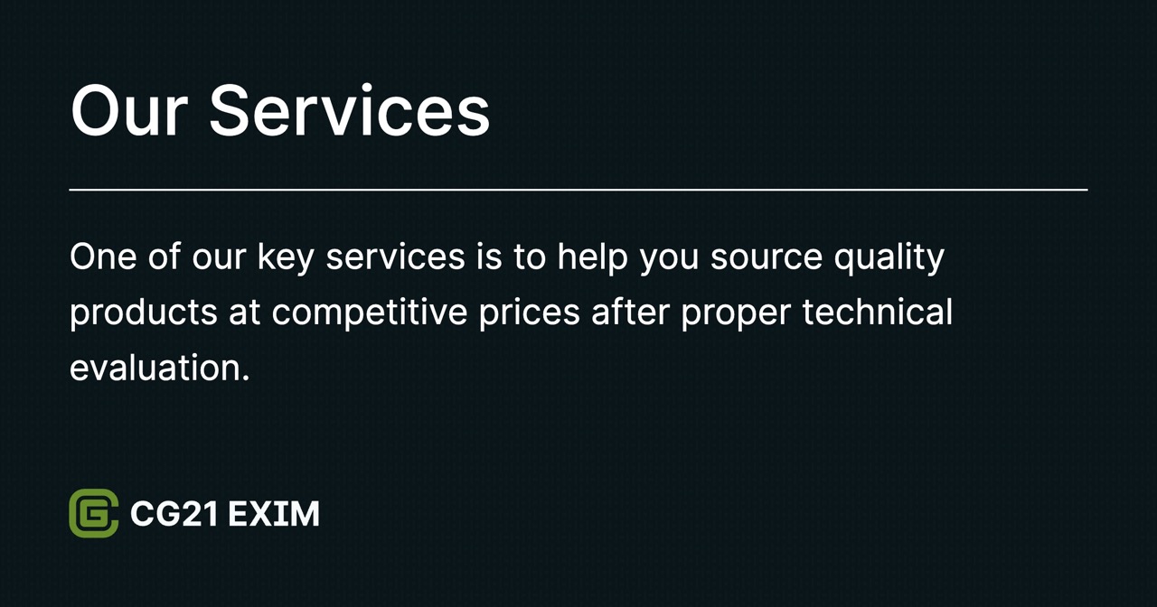 Services - CG21 EXIM